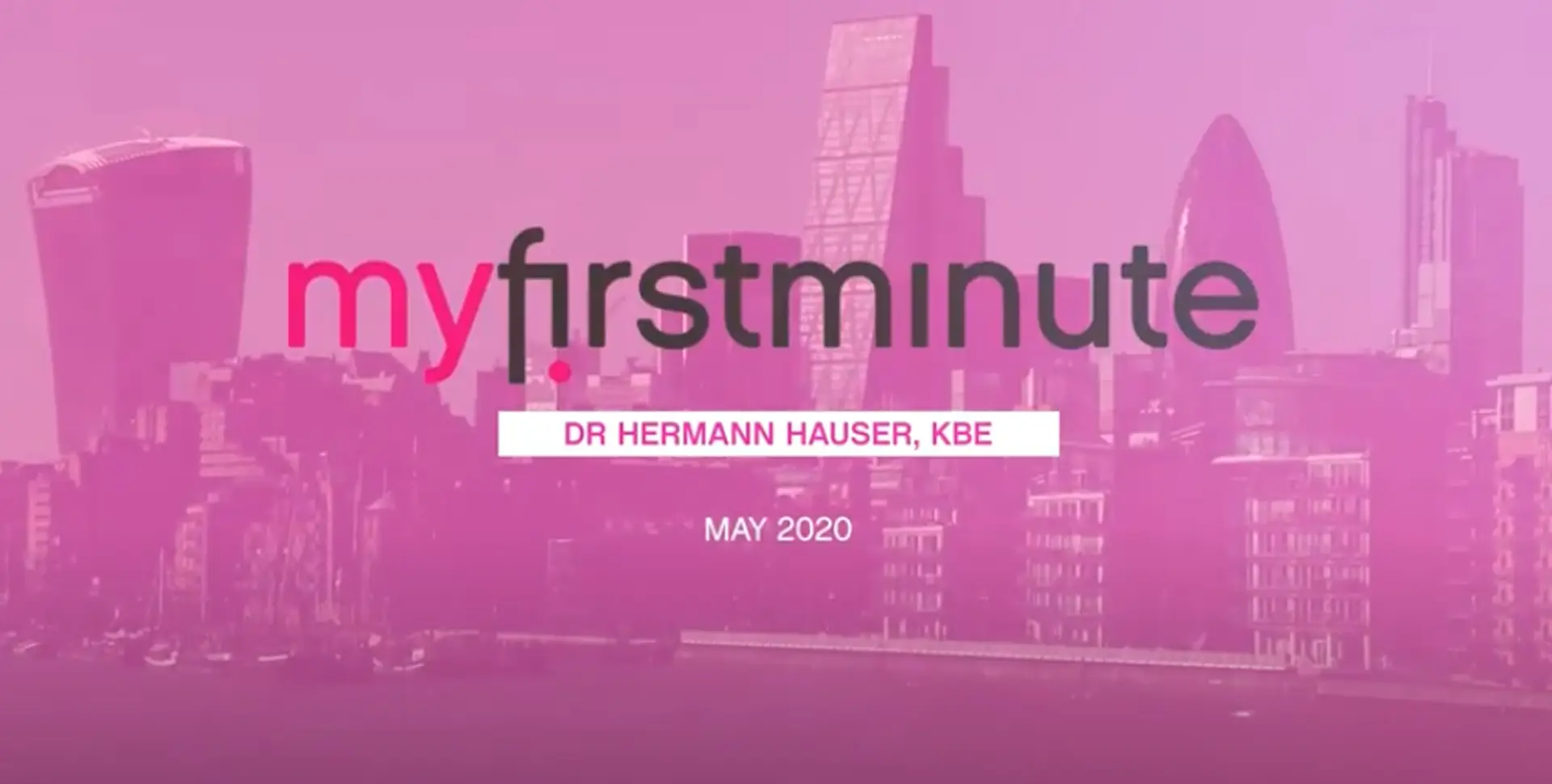 Dr Hermann Hauser, KBE, Co-founder of ARM, Co-founder Amadeus Capital ...